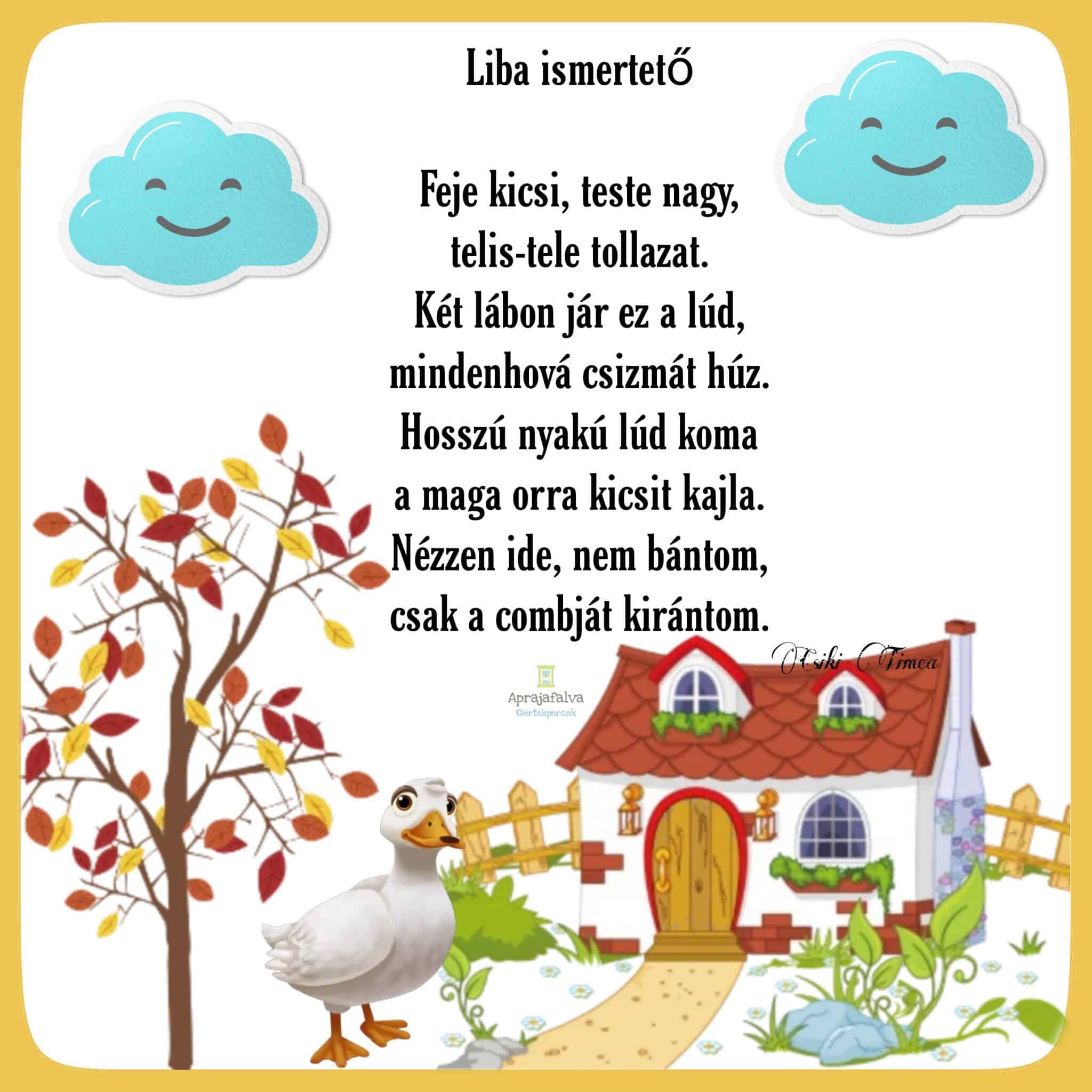 Játékok, feladatok Márton napra - Aprajafalva - Értékpercek